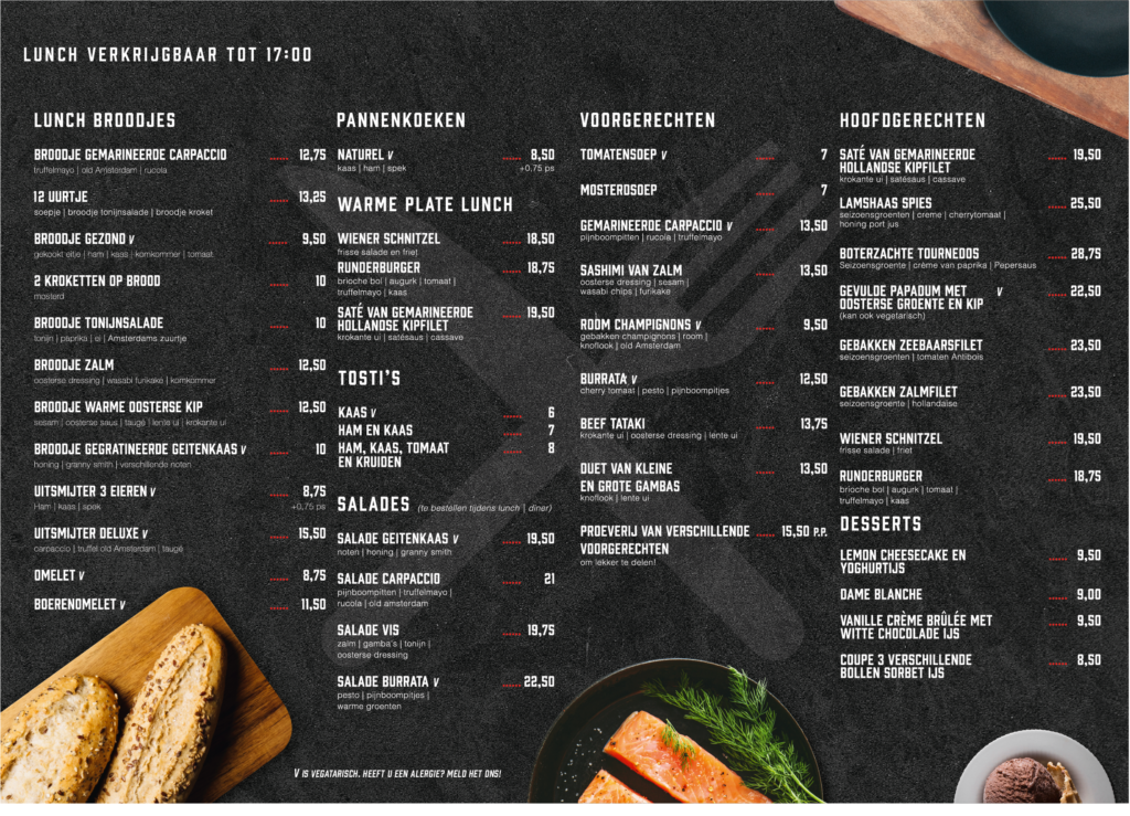 Menu – Lekker bij Teun
